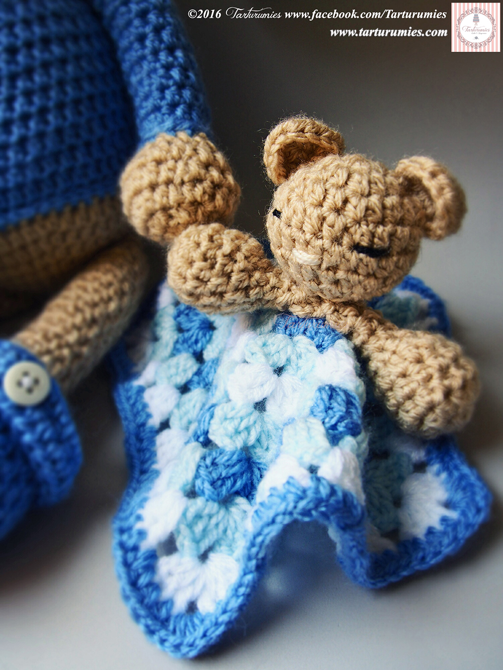 Amigurumi Pattern: Learning project Teddy Bear "Poly" - Tarturumies