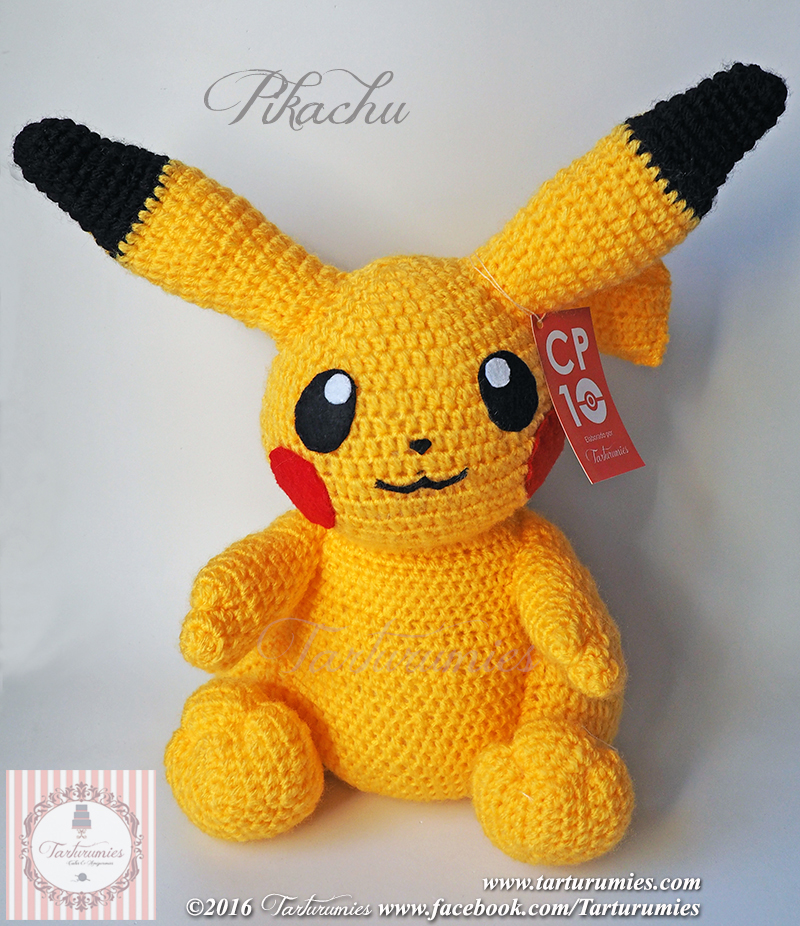 Amigurumi Patrón: Pikachu - Tarturumies