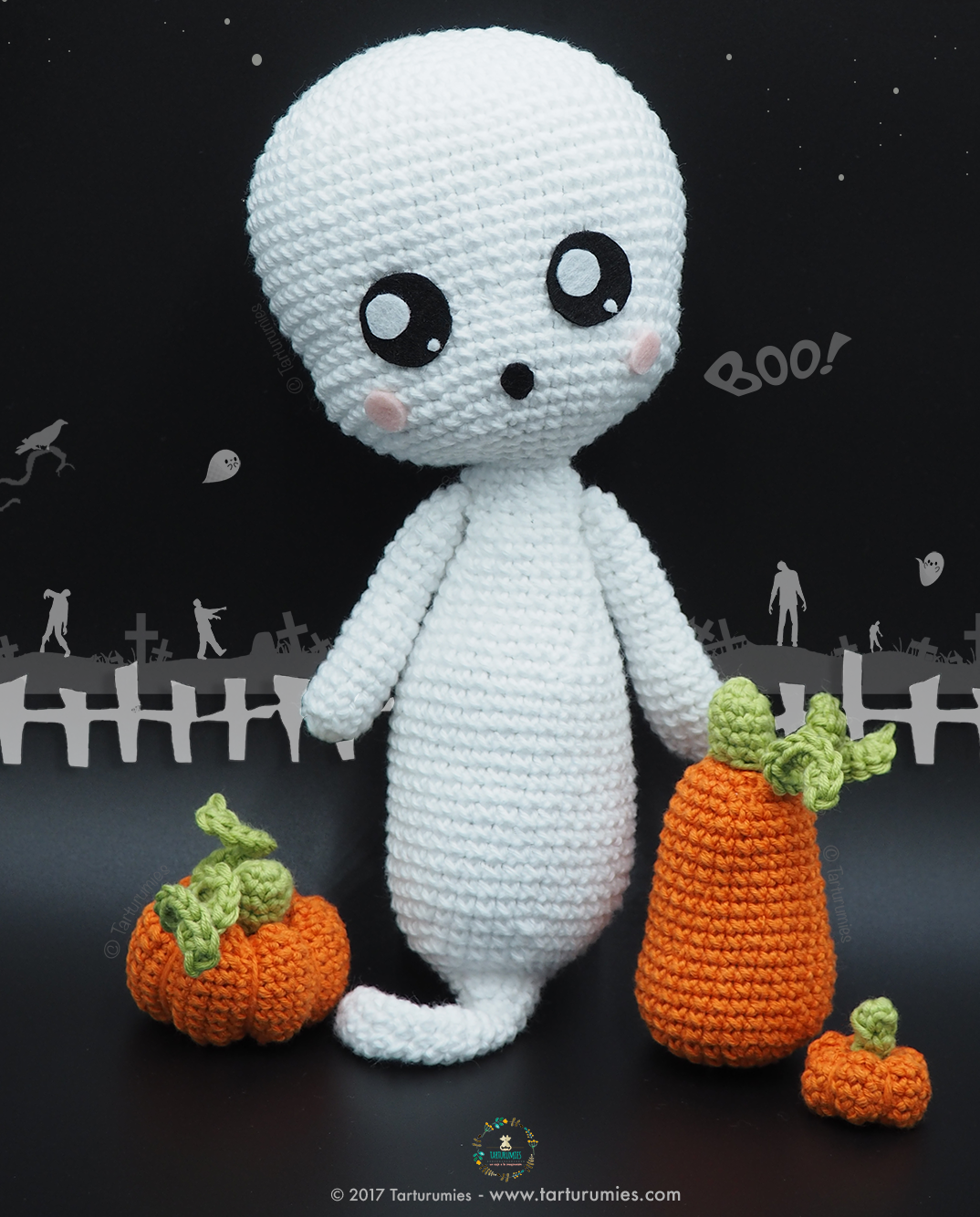 Amigurumi Pattern: Ghost Boo! - Tarturumies